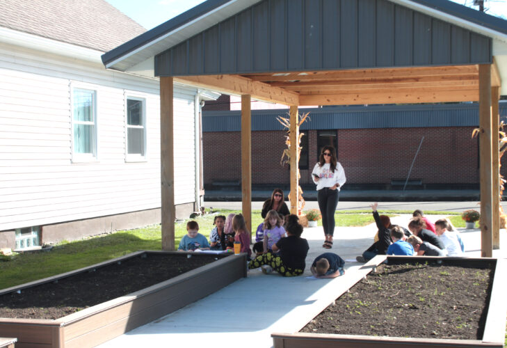Outdoor learning center built for Garfield Elementary | News, Sports ...